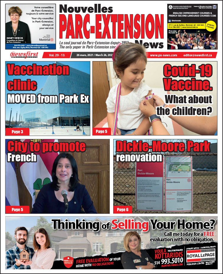 Parc-Extension News Volume 29-13 - Parc-Extension News